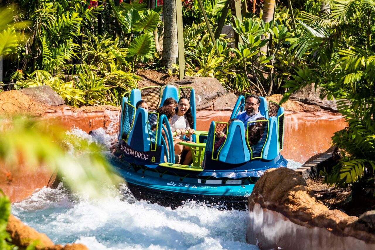 RCA Turismo - Infinity Falls - SeaWorld Parks